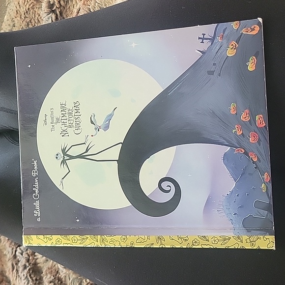 Golden Books | Other | The Nightmare Before Christmas Book | Poshmark